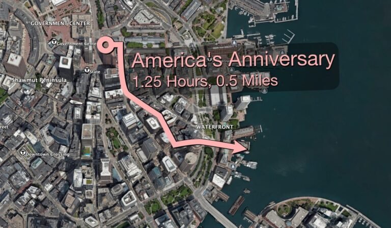 Boston Freedom Trail 250th Anniversary Tour Schedule - atripinfo.com